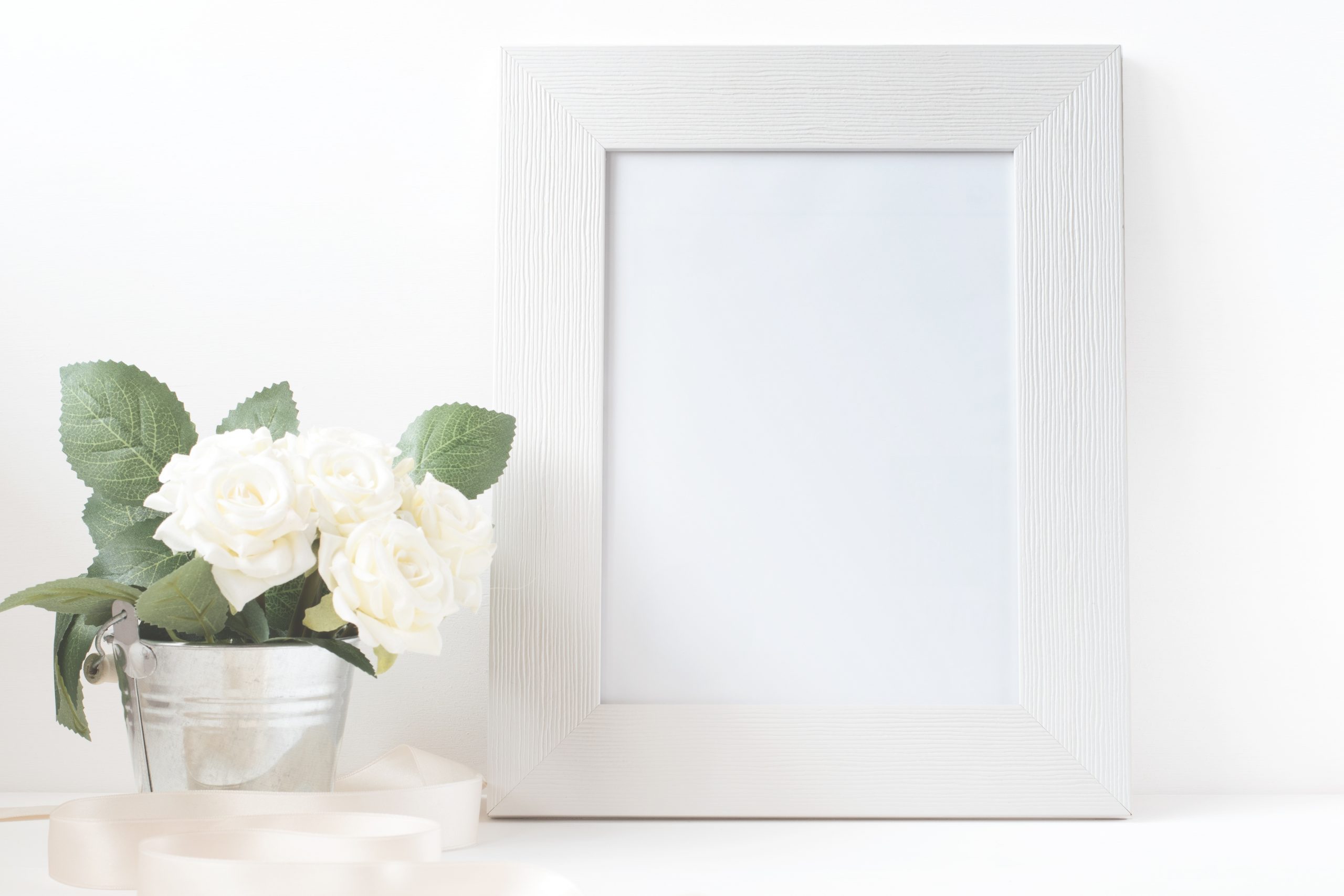 Canva Blank Frame with Flowers The Taylor Stevens Show